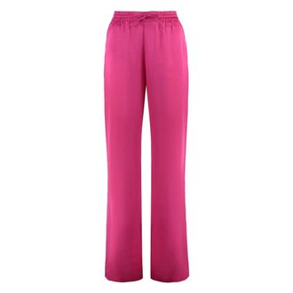 Yves Salomon Viskosehose mit Kordelzug - - Trousers - Damen - Rosa - M