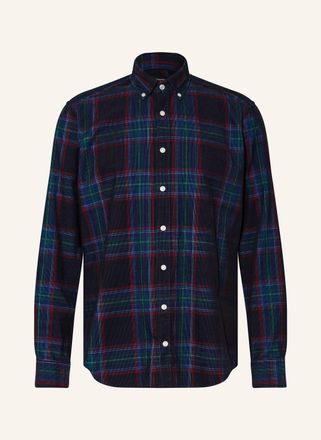 Strokesman's Strokesmans Cordhemd Regular Fit blau