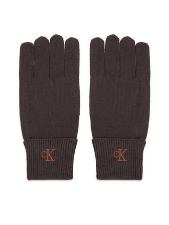 Calvin Klein Damenhandschuhe LV14F8021G Dunkelbraun