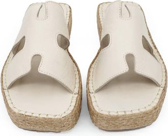 Bonateks Damen Frrbtrlk100164 Wedge Sandal, beige, 39 EU