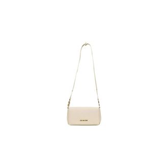 Love Moschino Handtasche aus Polyethylen-Gewebe - - Bags - Damen - Beige - ONE SIZE