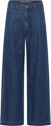 MY ESSENTIAL WARDROBE Femme, Jeans, Bleu, Taille: 46 FR L32 Wide Jeans