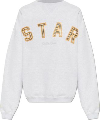 Golden Goose Star Sweatshirt - - Sweatshirts & Hoodies - unisex - Grau - M