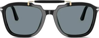 Persol unisex, Accessoires, Noir, Taille: 55 MM Po0203S 953R Lunettes de soleil