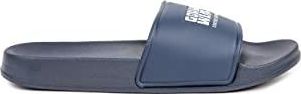 Gorilla Wear Homme Pasco Slides Flat Sandal, Dark Blue, 42 EU