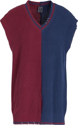 8 by YOOX PUNK IS ATTITUDE COTTON S/LESS V-NECK