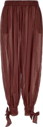Andamane Femme, Pantalons, Rouge, Taille: 36 FR Noor Pantalons