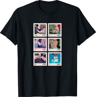 Disney Princess Retro Photographs Through The Years T-Shirt