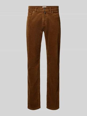 Pierre Cardin Straight Fit Cordhose aus elastischem Baumwoll-Mix Modell Laval