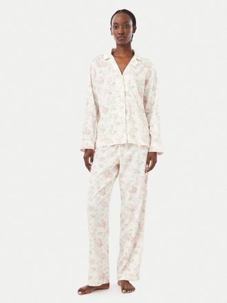 Lauren Ralph Lauren Pyjama ILN92535 Creme Regular Fit