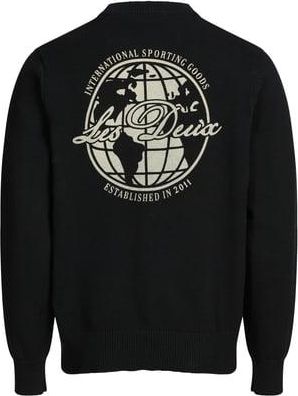 Les Deux Pull droit imprim&eacute; en coton