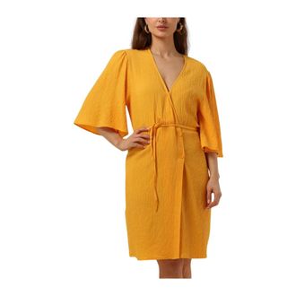 Another Label Deja Mini Kleid - - Dresses - Damen - Gelb - XS