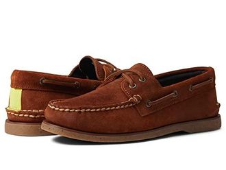 Sperry Top-Sider Chaussures bateau Gold A/O &agrave; 2 oeillets pour homme, Su&egrave;de camel, 45 EU