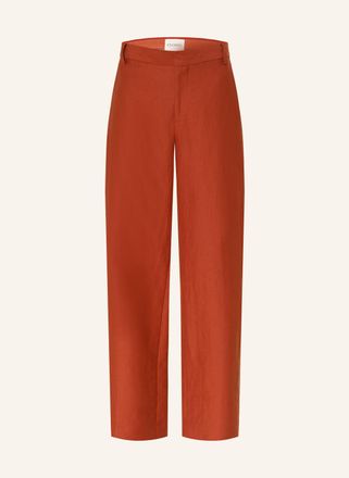 Closed Closed Hose Jurdy Mit Leinen rot