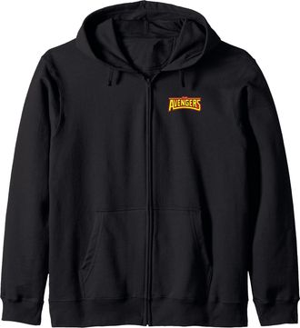 MARVEL Super Heroes Avengers Logo Classic Pocket Art Kapuzenjacke