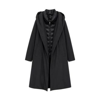 Herno Parkas - - Coats - Damen - Schwarzk - S