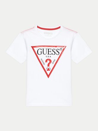 Guess T-Shirt L73I55 K8HM0 Weiß Regular Fit