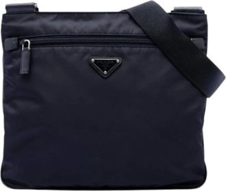 Prada Sac bandouli&egrave;re Pre-owned - Femme - Pre-owned - Bleu - Taille: ONE Size
