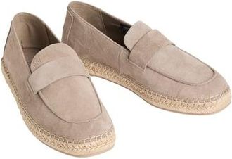 Calvin Klein Espadrilles Carlos en cuir su&eacute;d&eacute; m&eacute;lang&eacute;