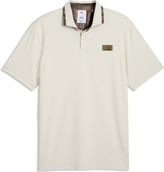 Puma Polo de golf uni PUMA x REALTREE Homme, Accessoires, Blanc, XXL