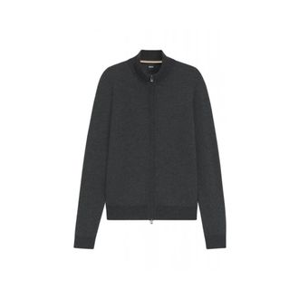 HUGO BOSS H-Heterno Cardigan - - Knitwear - Herren - Schwarzk - 2XL