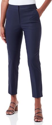 GANT Damen D1. Slim Cigarette Slack Klassische Hose, Evening Blue, 36W EU