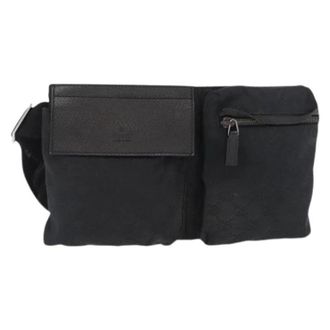 Gucci Pre-owned Canvas G&uuml;rteltasche - - Pre-owned - Damen - Schwarzk - ONE SIZE