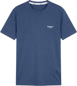 Baldinini Kurzarm-T-Shirt im Trend - - Tops - Herren - Blau - 2XL