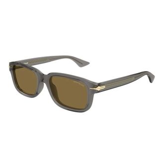 Montblanc Mb0436S 003 Sonnenbrille - - Accessories - Herren - Grau - 54 MM