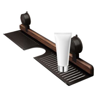 Generic Dusch-Organizer - Handablage zum Absaugen, Wandregal | Badezimmer-Tablett-T&uuml;r f&uuml;r Badezimmer langlebig, kein Bohrregal f&uuml;r Schlafsaal, ca