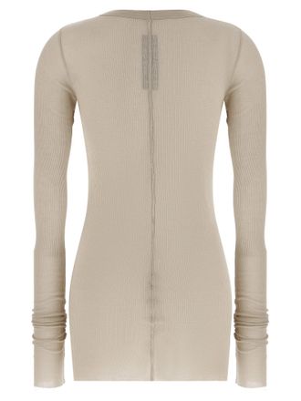 Rick Owens Rib LS T T-shirt - Beige