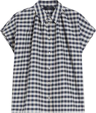 Max Mara Femme, Blouses et Chemises, Multicolore, Taille: 34 FR Batavia Cotton and Ramie Shirt