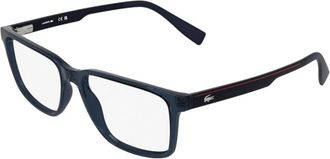 Lacoste L4005 Rechteckige Fassung - - Accessories - Herren - Blau - 56 MM
