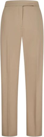 Max Mara Femme, Pantalons, Vert, Taille: 42 FR Mxmokra Straight Pantalons
