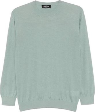 Fabiana Filippi Femme, Pulls, Vert, Taille: 36 FR Jersey