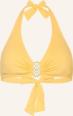 Watercult Watercult Neckholder-Bikini-Top Suntouched Solids gelb