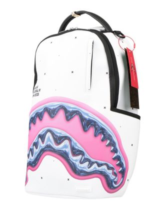 Sprayground SHARK CENTRAL LIQUID CHROME BACKPACK