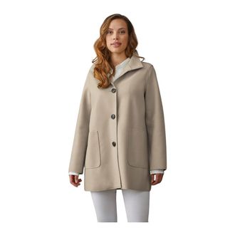 Junge Feminine Ivory Jacke Comfort Fit - - Jackets - Damen - Beige - XS