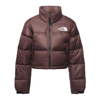 The North Face Femme, Vestes, Brun, Taille: 36 FR Nuptse Short Jacket