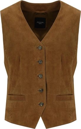 Weekend by Max Mara GILET VETUSTA MARRON MAX MARA WEEKEND