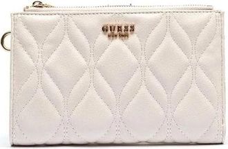 Guess Maxine Slg Dbl Zip Organizer - - Accessories - Damen - Wei&szlig; - ONE SIZE