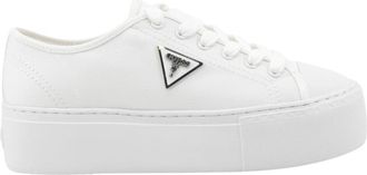 Guess Femme, Chaussures, Blanc, Taille: 37 EU Baskets