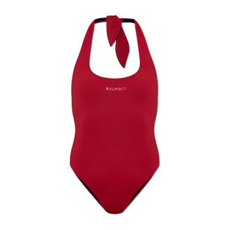 Balmain Maillot de bain une pi&egrave;ce - Femme - Maillots de bain - Rouge - Taille: 42 FR