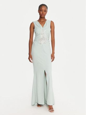 Rinascimento Rinascimento Abendkleid CFC0123081003 Gr&uuml;n Regular Fit