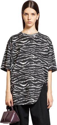 The Attico Zebra Print T-Shirt