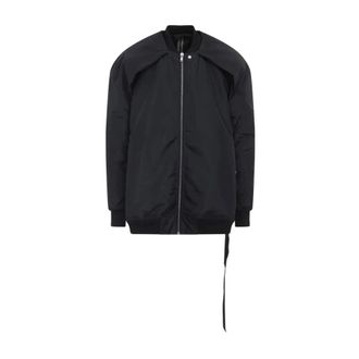 Rick Owens Convertible Jumbo Peter Flight Jacket - - Jackets - Herren - Schwarzk - M