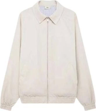Autry Homme, Vestes, Beige, Taille: M Nylon Jute Jacket
