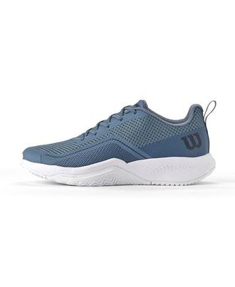 Wilson Wilson Rush Pro Lite Chaussures de Tennis pour Homme, Bleu de Chine Blanc Neige, 42 EU