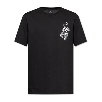 Paul Smith Homme, Tops, Noir, Taille: XL T-shirt avec impression