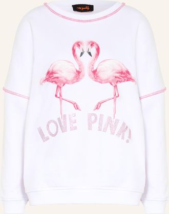 Miss Goodlife Miss Goodlife Oversized-Sweatshirt weiss